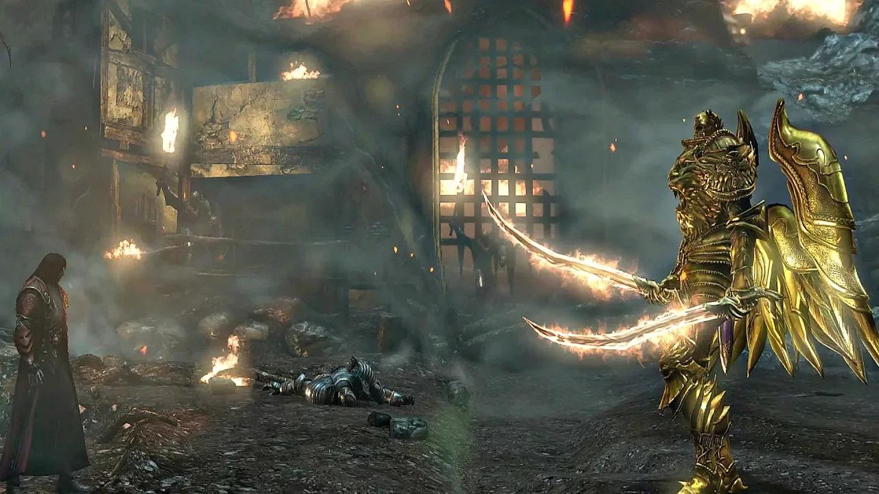 Dracula Vs Golden Paladin Boss Fight & Nuke Explosion (4K 60FPS ...
