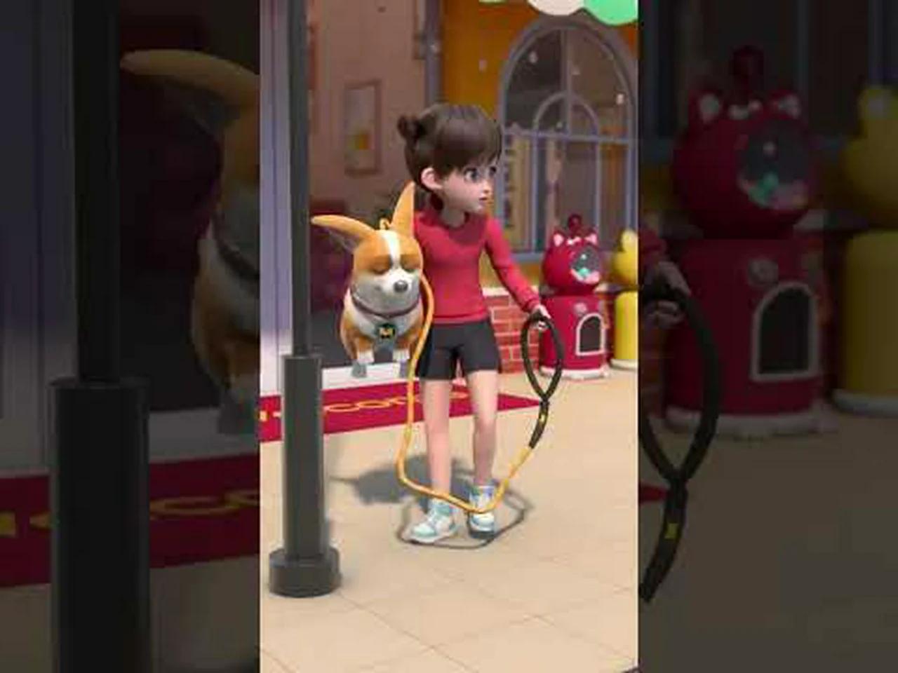 moco dog cartoon | funny cartoon status for 2022 whatsapp #shorts # ...