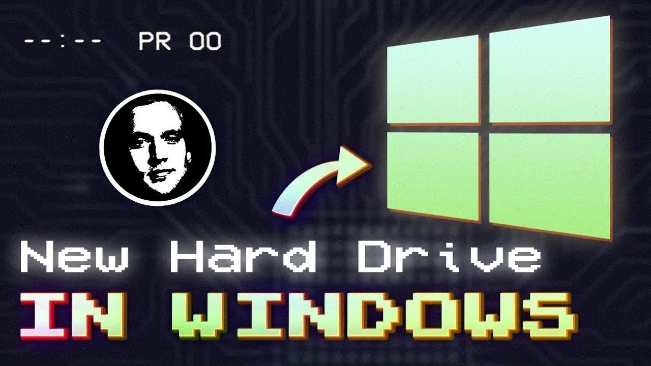 How To Initialize And Format A New Hard Drive In Windows 2400