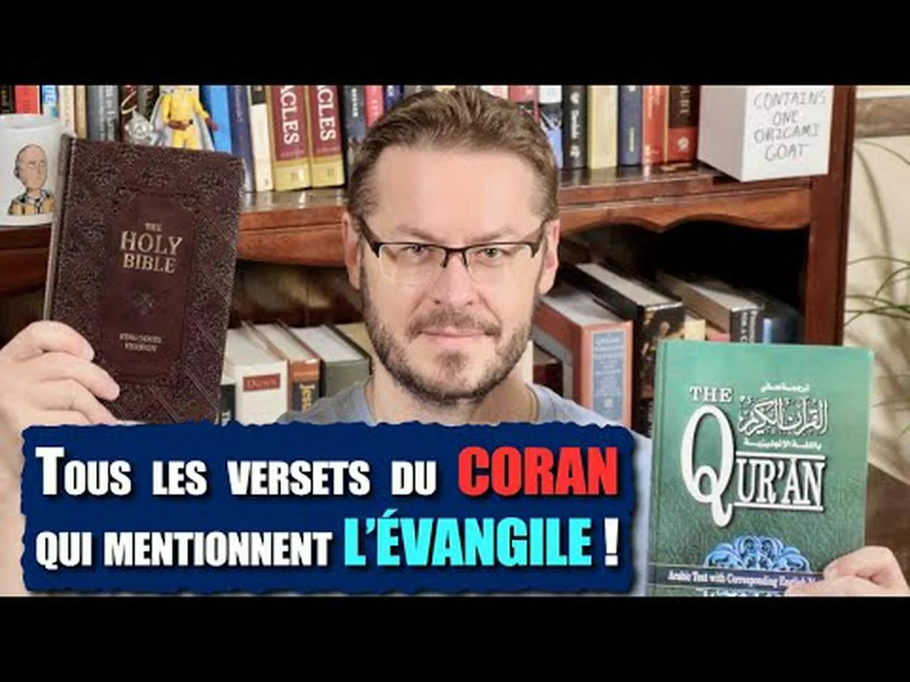 Tous les versets du Coran qui parlent de l'Évangile