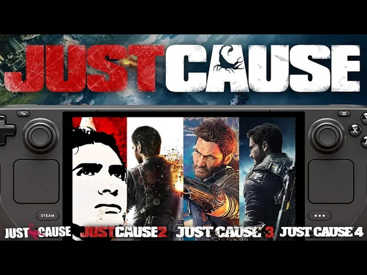 ALL Just Cause Games Tested On Steam Deck: FULL Franchise Performance ...