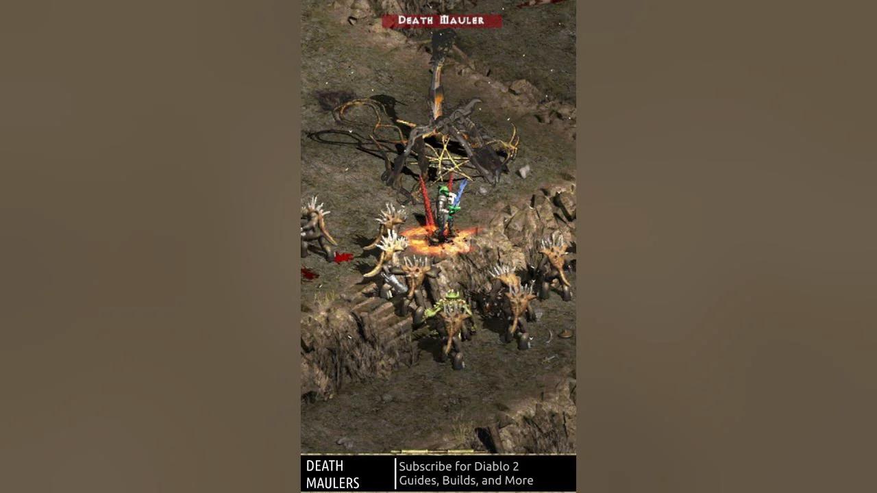 Death Mauler - Diablo 2 Monsters #shorts