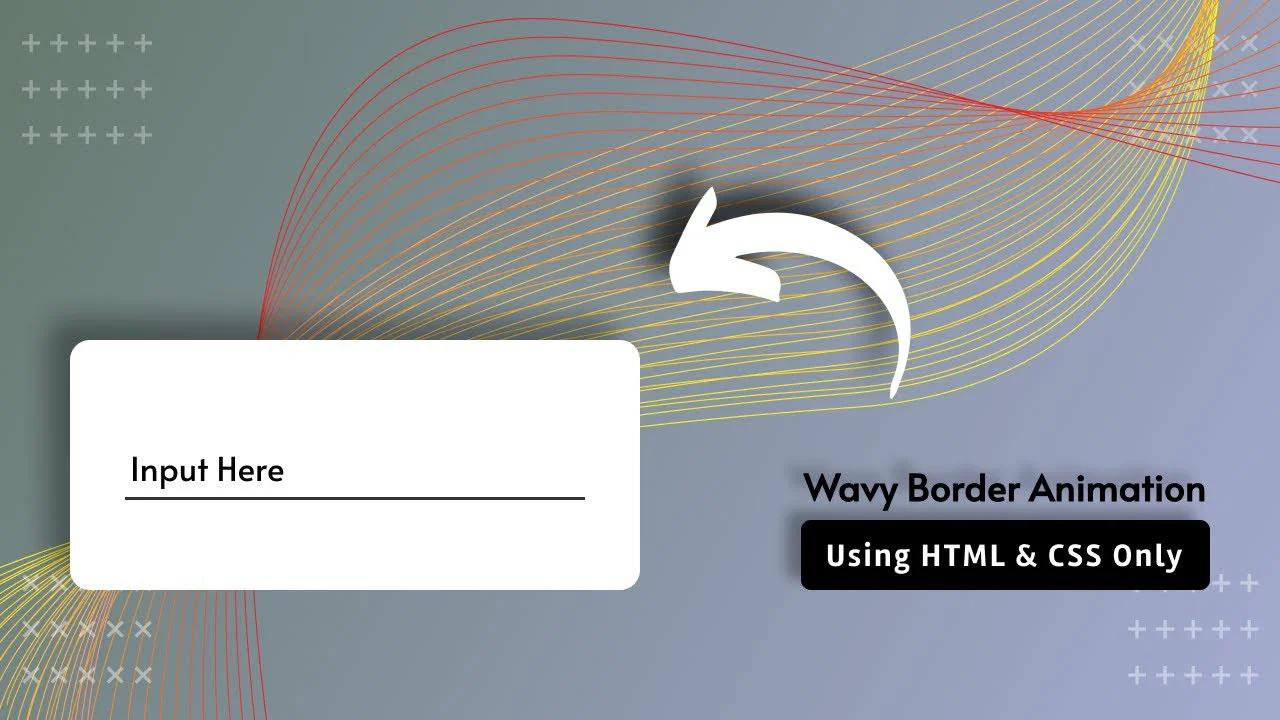 Wavy Border Animation HTML CSS Only | Border Animation CSS Wavy Border Animation HTML CSS Only | Border Animation CSS