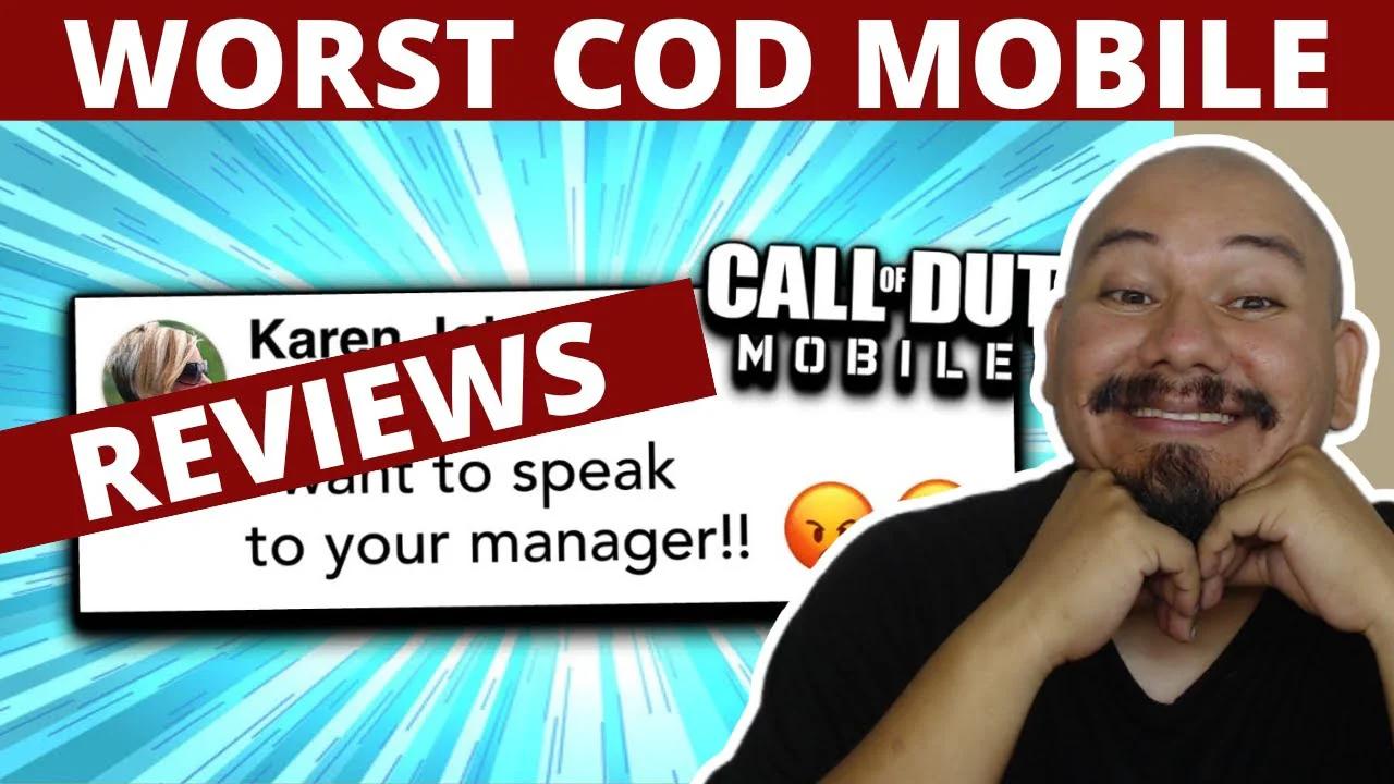 The WORST COD Mobile Reviews Have EVER Seen | ExxotikGaming Reaction