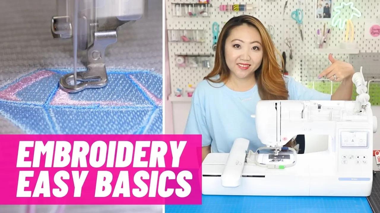 Embroidery Machine Basics | Hooping Tips, Stabilizer, Needles & Thread Embroidery Machine Basics | Hooping Tips, Stabilizer, Needles & Thread