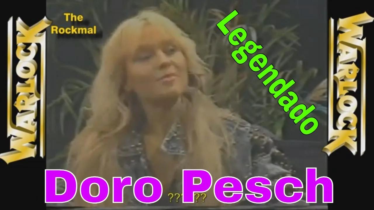 1987 - Warlock - Doro Pesch entrevista (Legendado em Português)