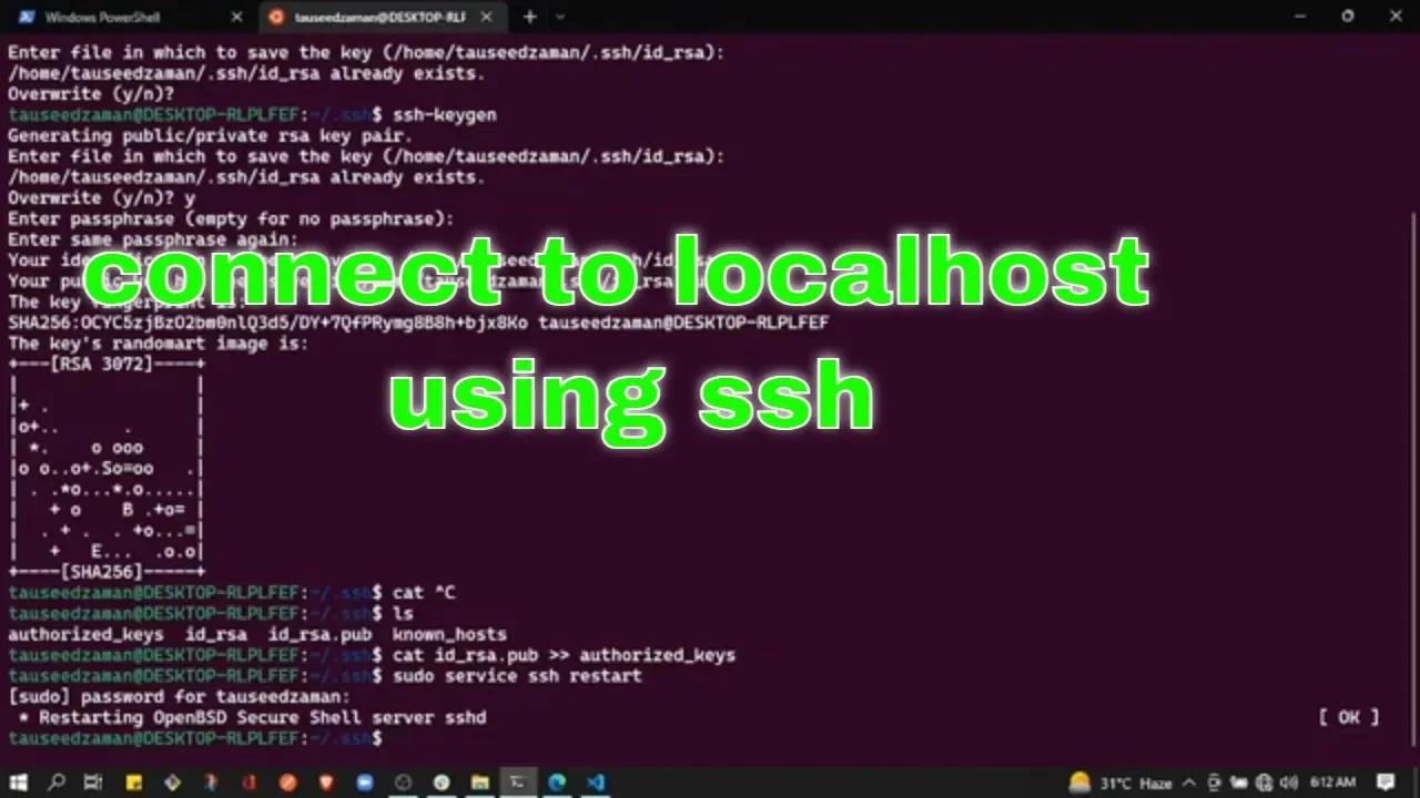 ssh 127.0.0.1 / ssh localhost 🤯 // Master Linux #78 #shorts #linux