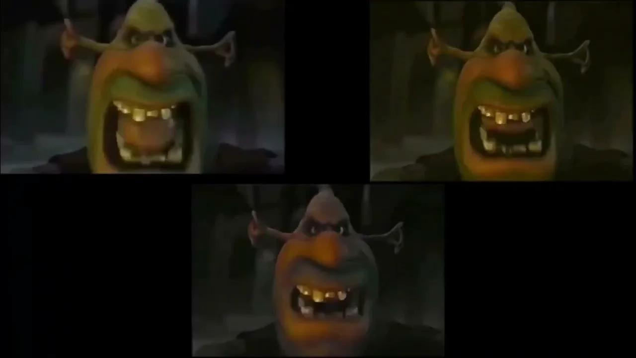 Shrek Test Animation comparison (full version vs. snippets)