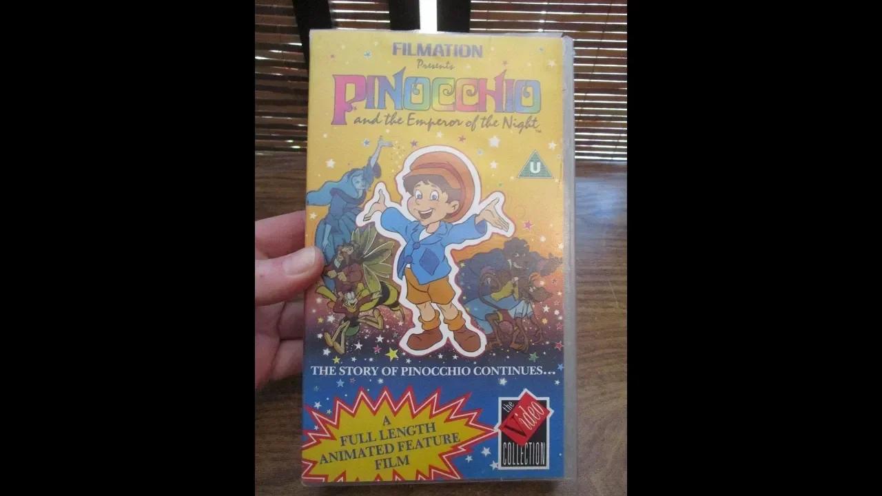 Original VHS Closing: Pinocchio and the Emperor of the Night (UK Retail ...
