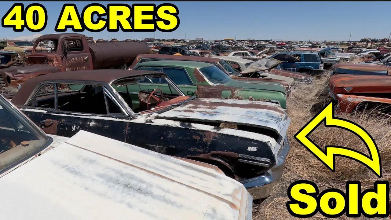 TOW YARD Has 80 Years of ABANDONED CARS and Some are Worth More Than ...