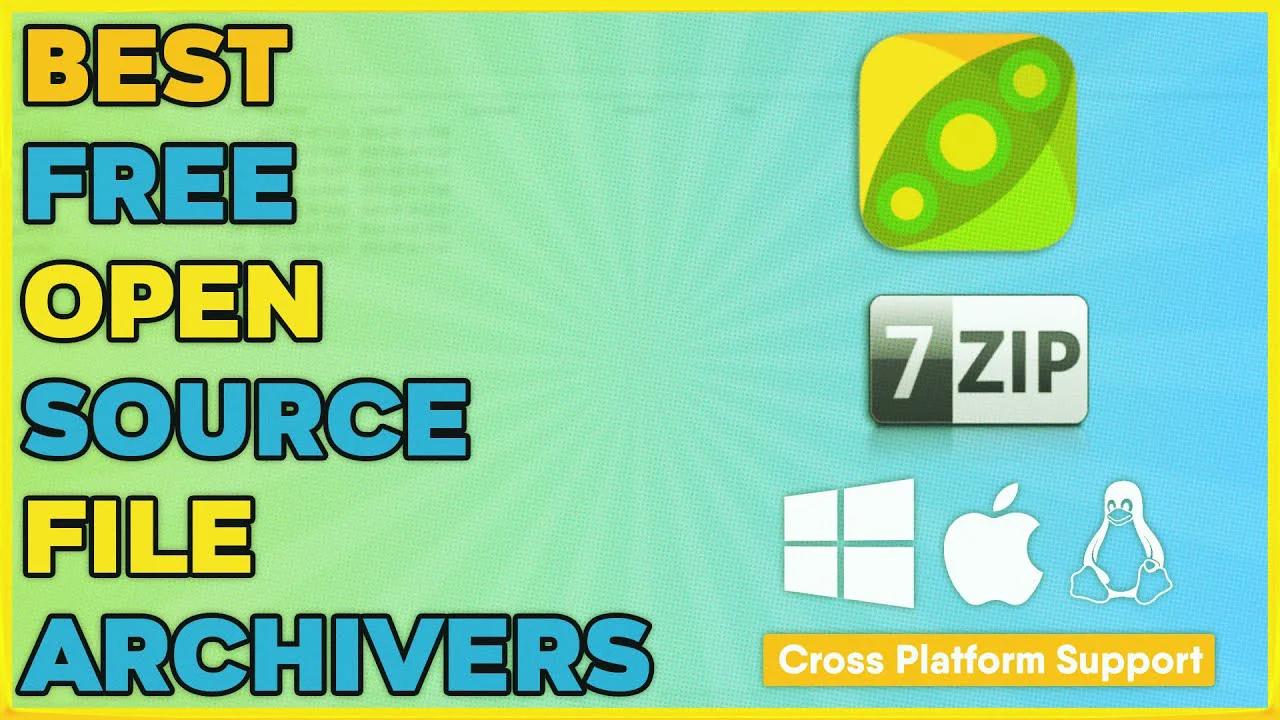 The Best Open Source File Archivers