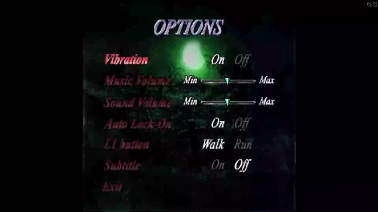 30-Minute Vampire Hunter D PSX Options Menu-Theme!