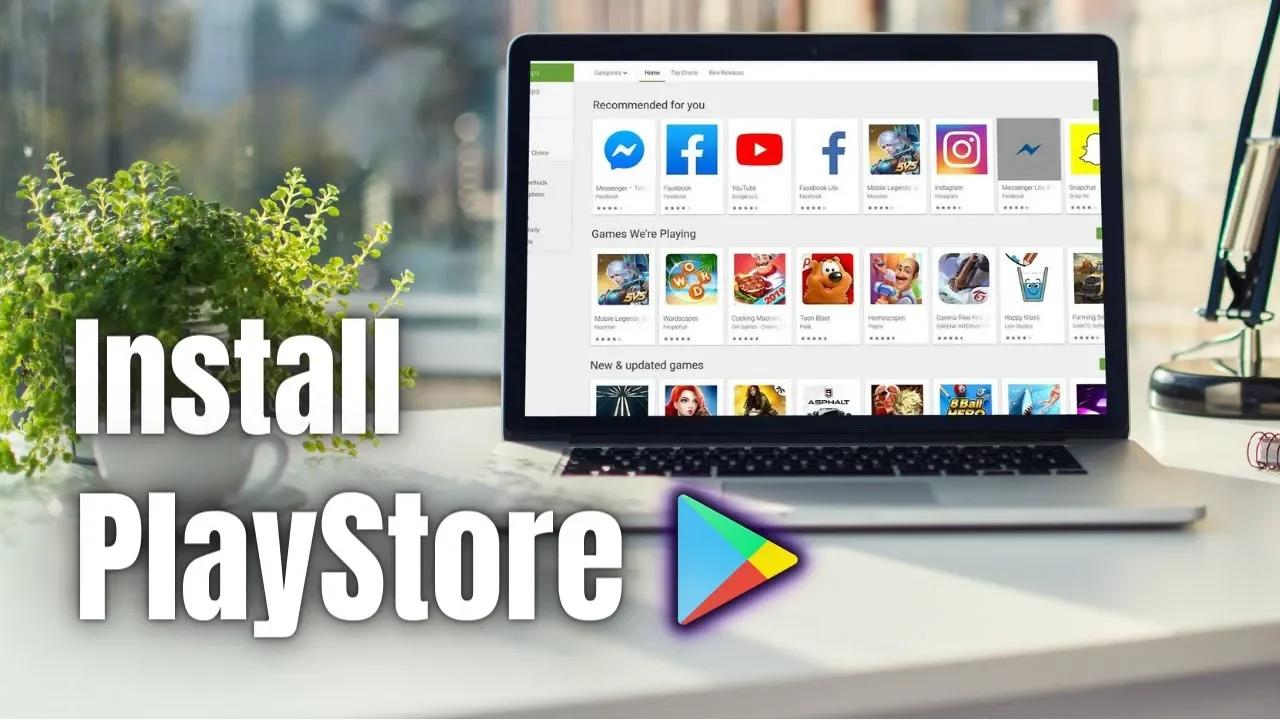 How To Install Google Play Store on laptop & PC ¬ Download Android ...