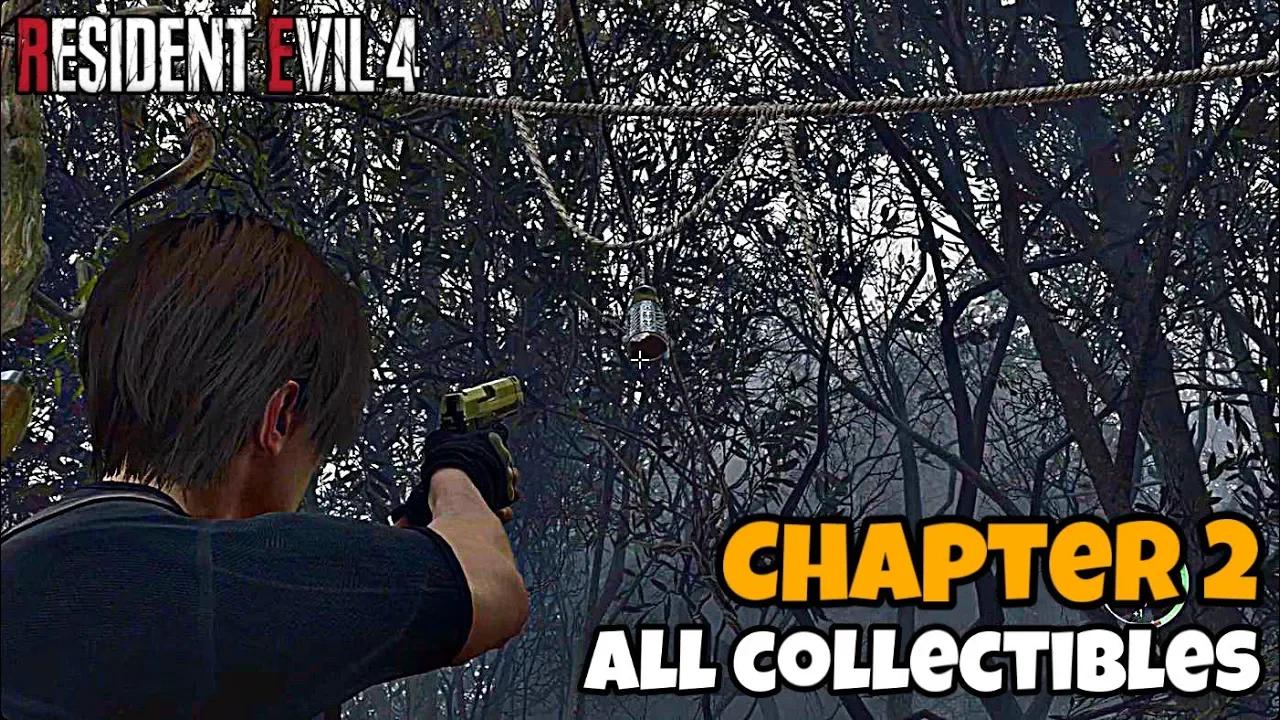Resident Evil 4 Remake - Chapter 2 All Collectible Locations (Treasures, Castellans, Requests etc)