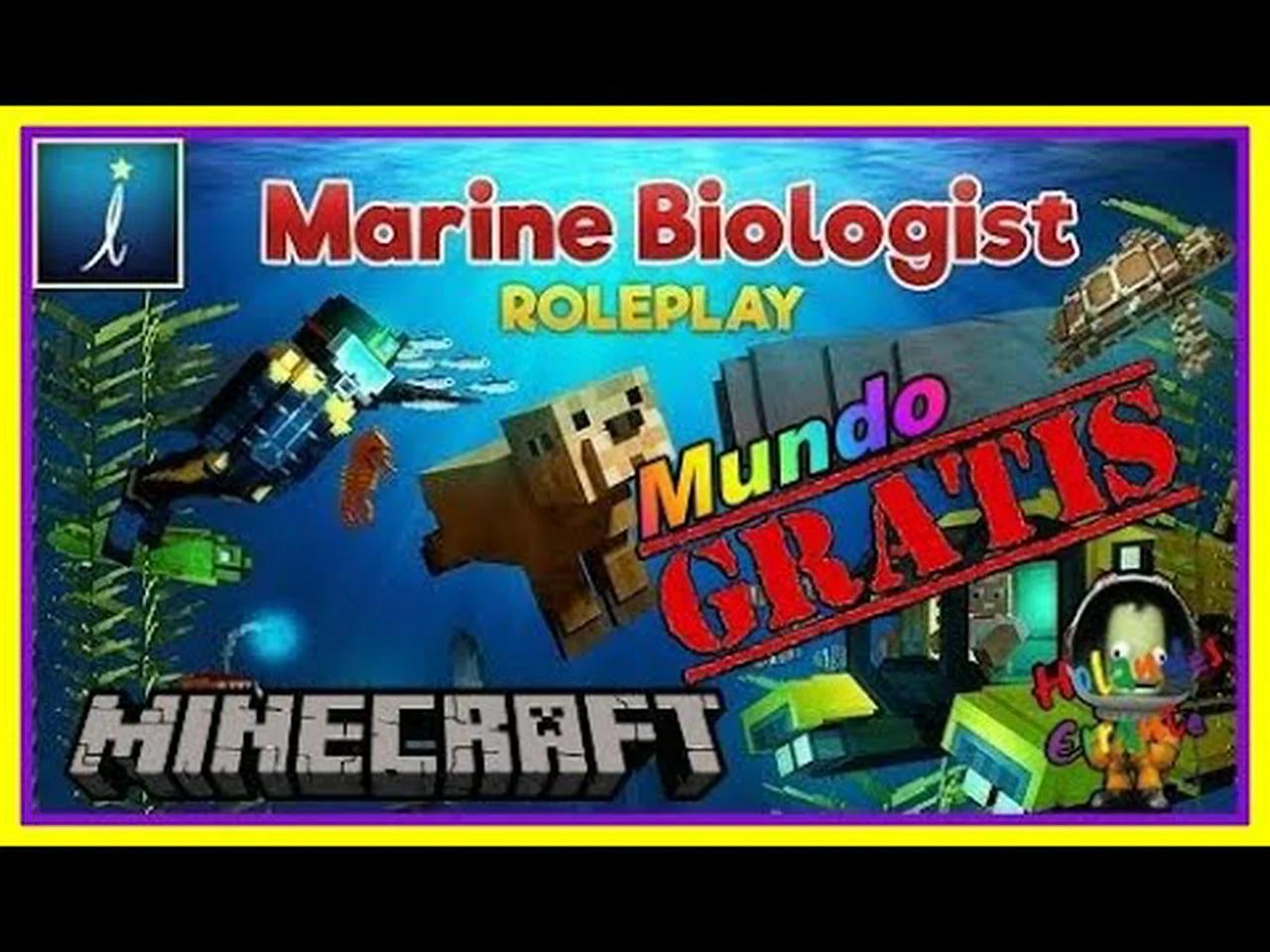 Marine Biologist Roleplay - ☠ 🏰 - Minecraft 1.19 - Mapa Gratis