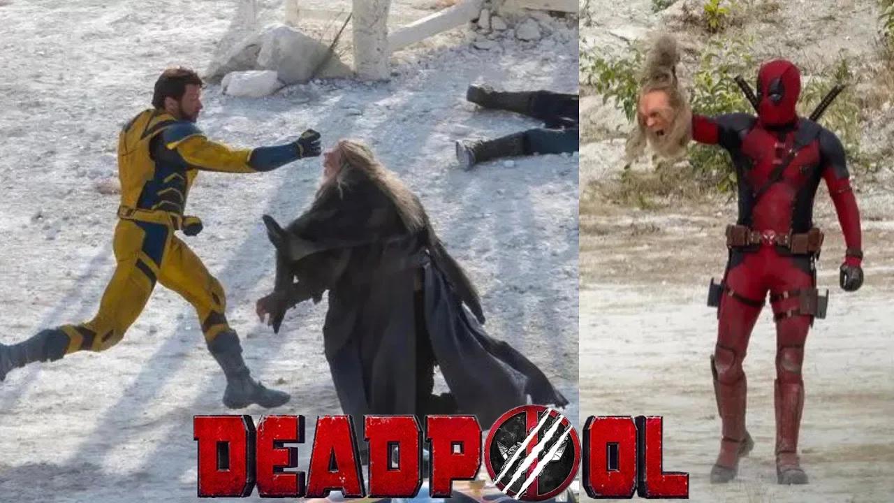 Deadpool 3 Wolverine Vs Sabertooth Set Photos & Deadpool With ...