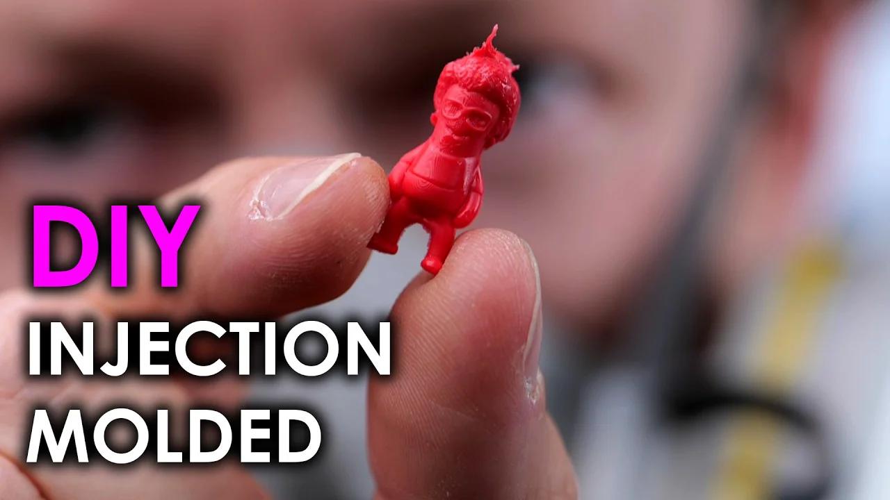 I tried Injection Molding using a 3D Printer!