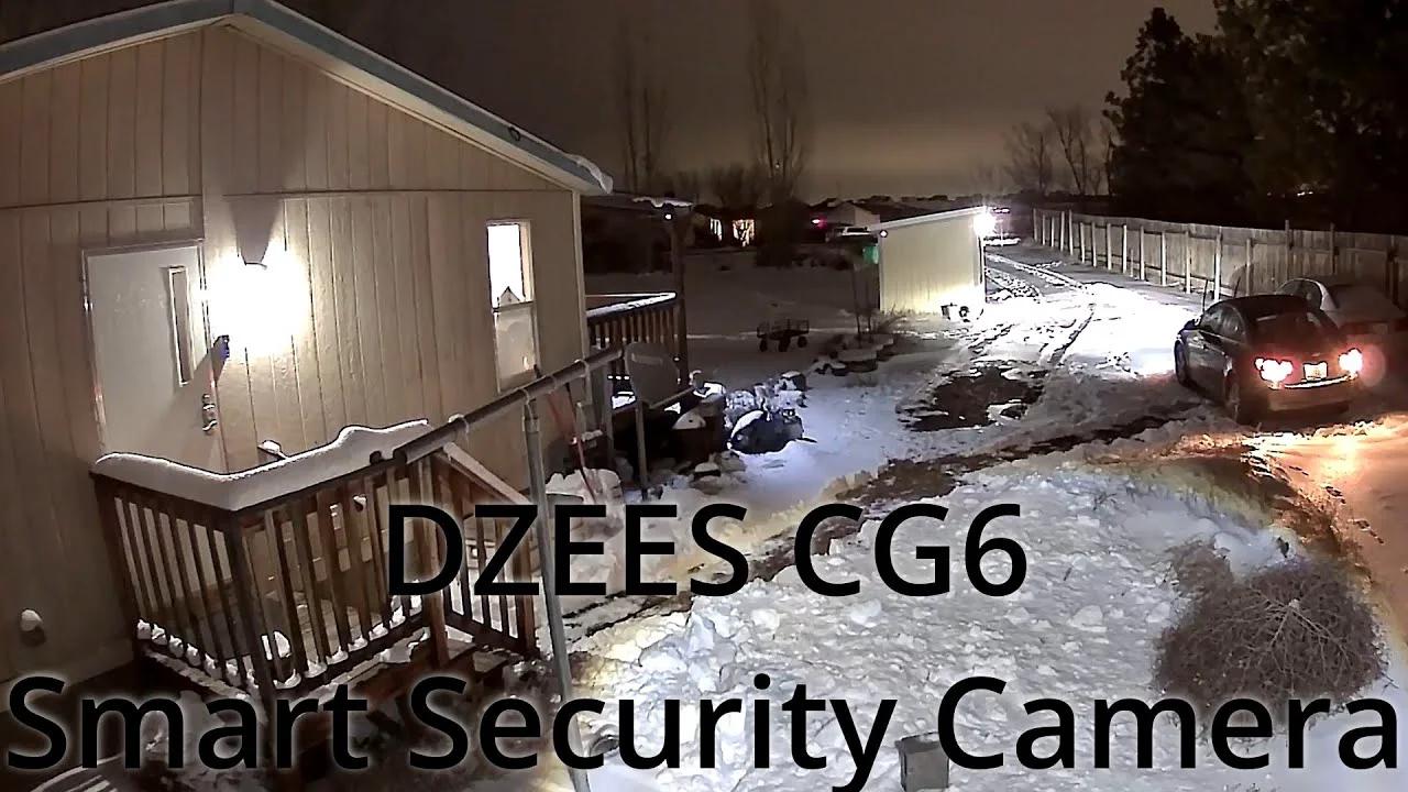 DZEES CG6 Smart Security Camera