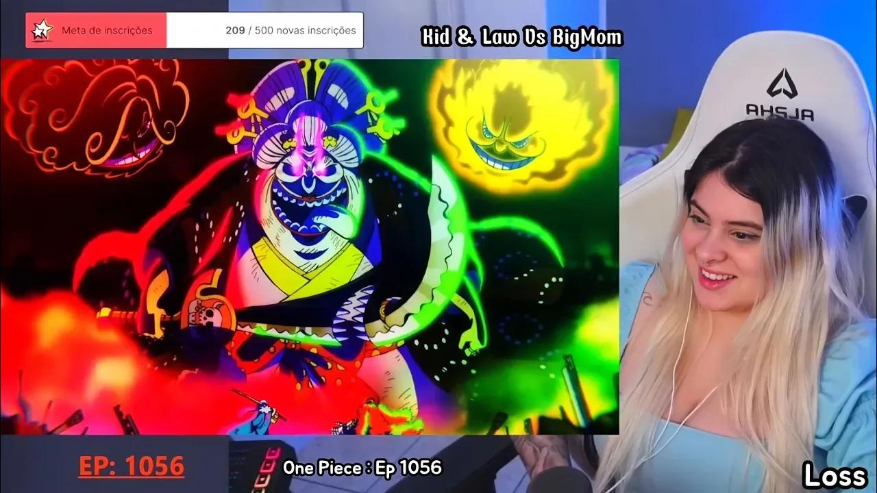 Mariana Alpha - KID & LAW VS BIG MOM | One Piece | Ep 1056 ( React )