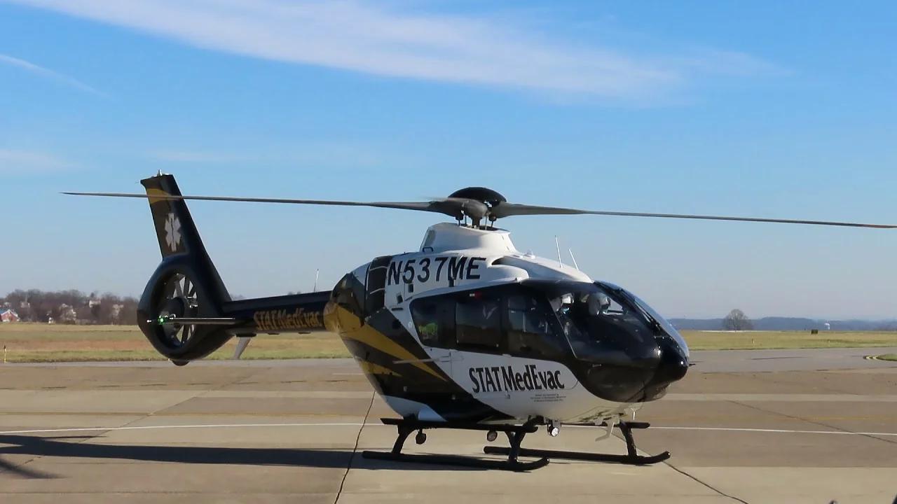 N537ME - STAT MedEvac 16 Landing