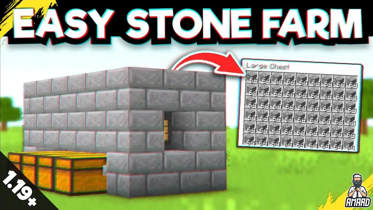 Minecraft Easy Cobblestone Generator | Minecraft Cobblestone Farm ...