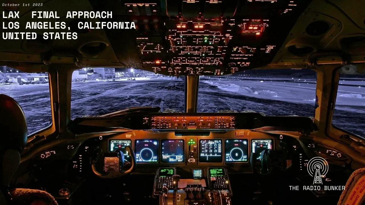 ATC Audio | Los Angeles International Airport (KLAX Final Approach ...
