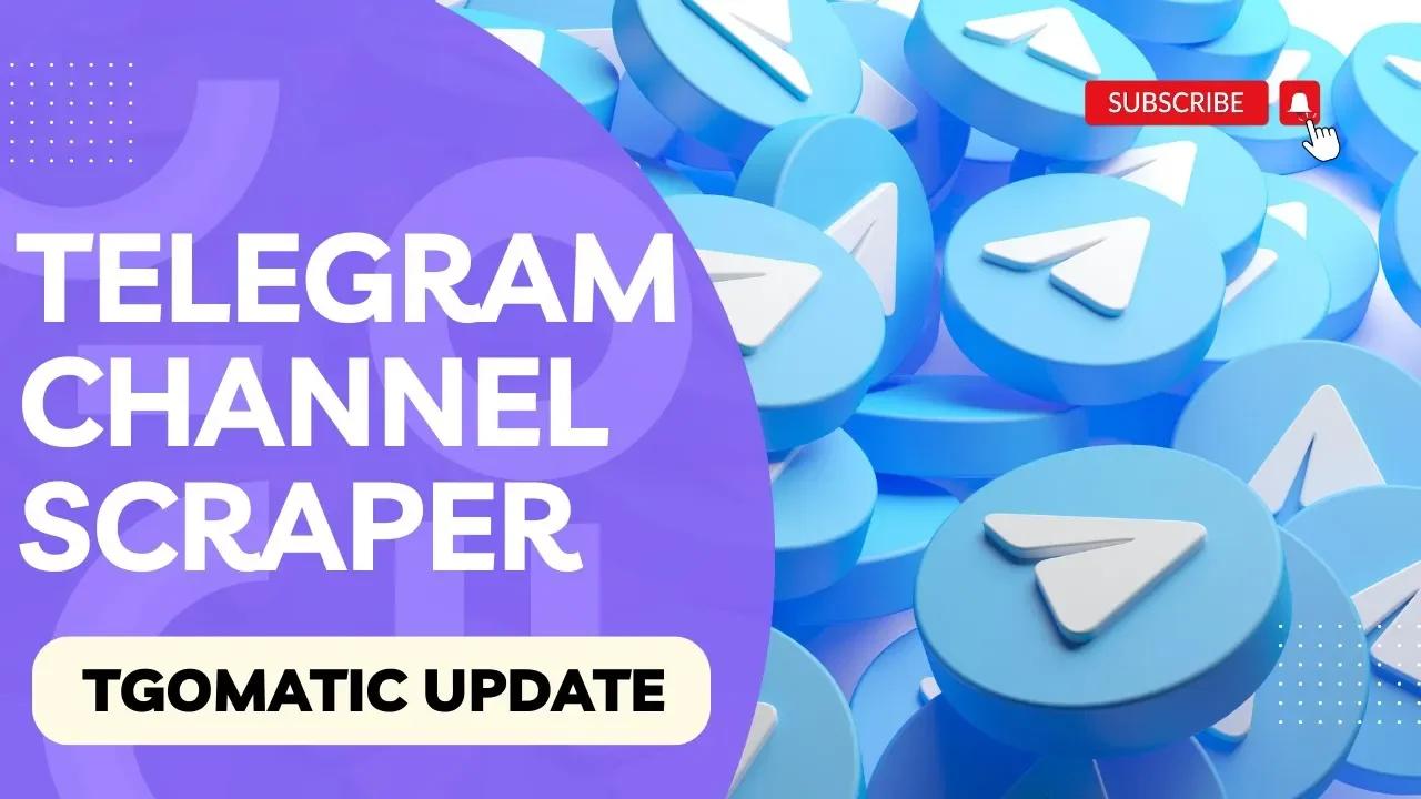 Tgomatic Update: Automatically Scrape Posts From Telegram Channels to ... Tgomatic Update: Automatically Scrape Posts From Telegram Channels to ...