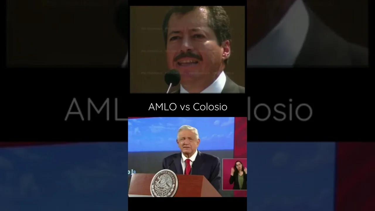 Encuentra las diferencias entre Andrés Manuel y Colosio.