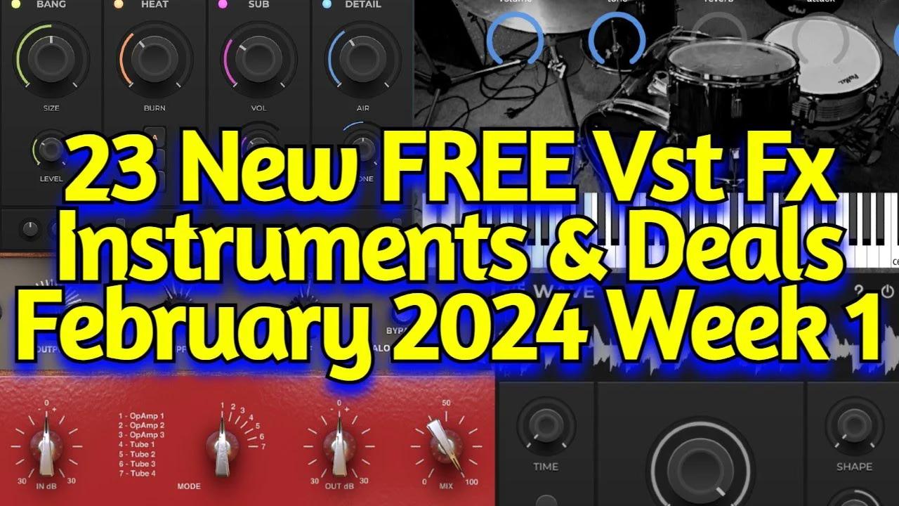 23 Best New FREE VST Plugins, Vst Instruments, Sample Packs & New Year ...