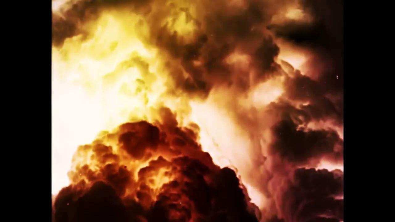 Trinity Test 4k Colourization — The First Atomic Explosion, 1945