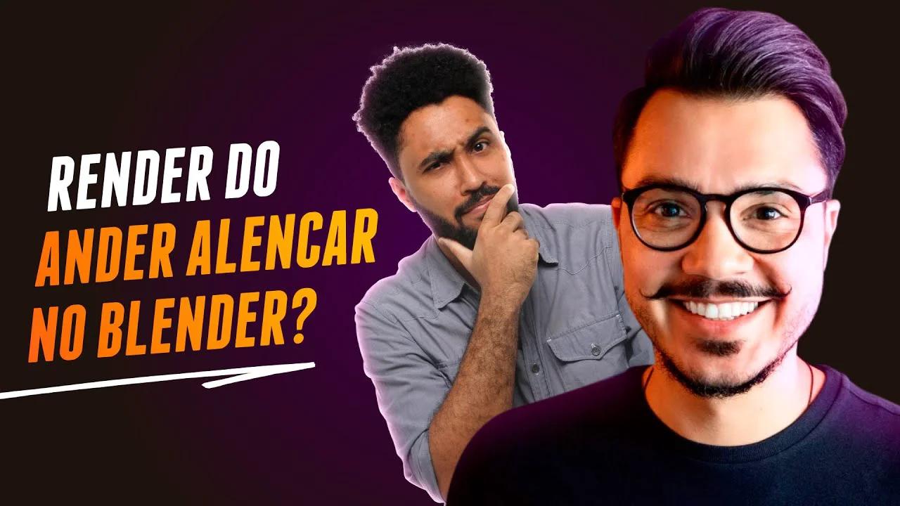 😱 Render do ANDER ALENCAR no BLENDER??? #Blender #3dsmax #archviz