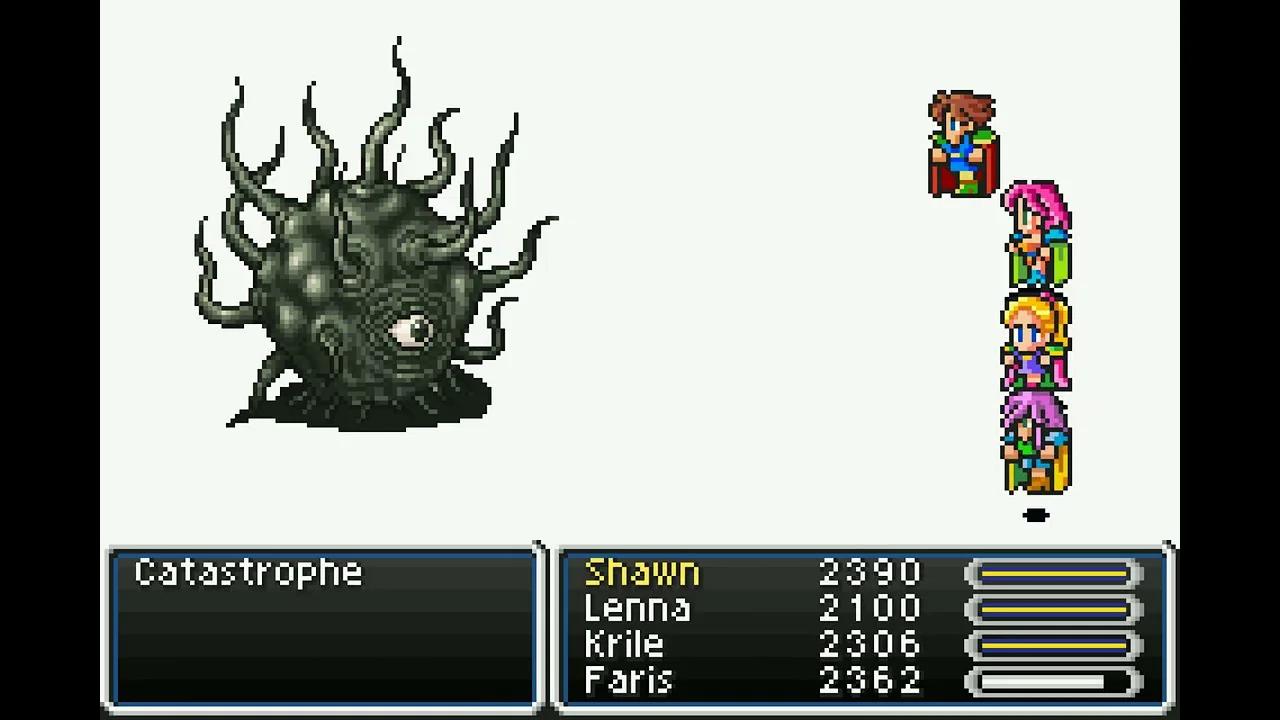 Final Fantasy V Advance - Interdimensional Rift - Catastrophe