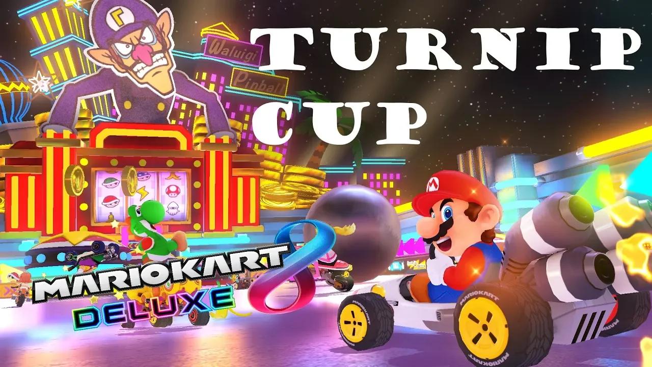 NEW COURSES!!! turnip cup - Mario Kart 8 DELUXE