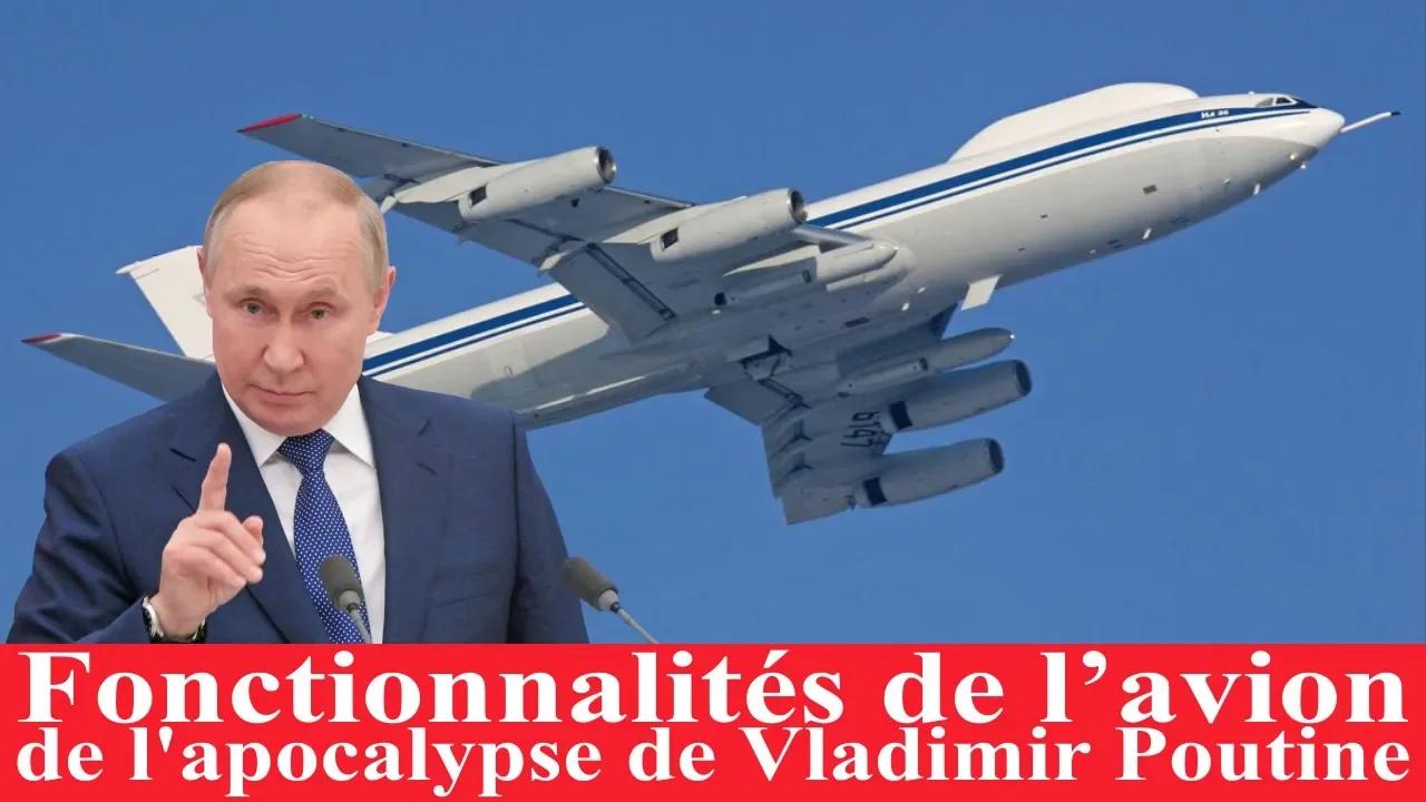🔴⚡Les fonctionnalités de l'avion de l'apocalypse de Vladimir Poutine