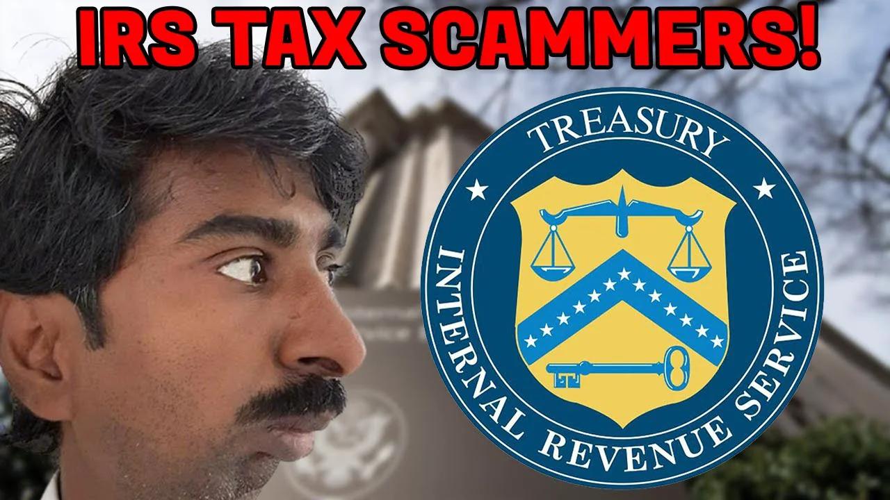 Telling a TAX SCAMMER about my SCAM call center!
