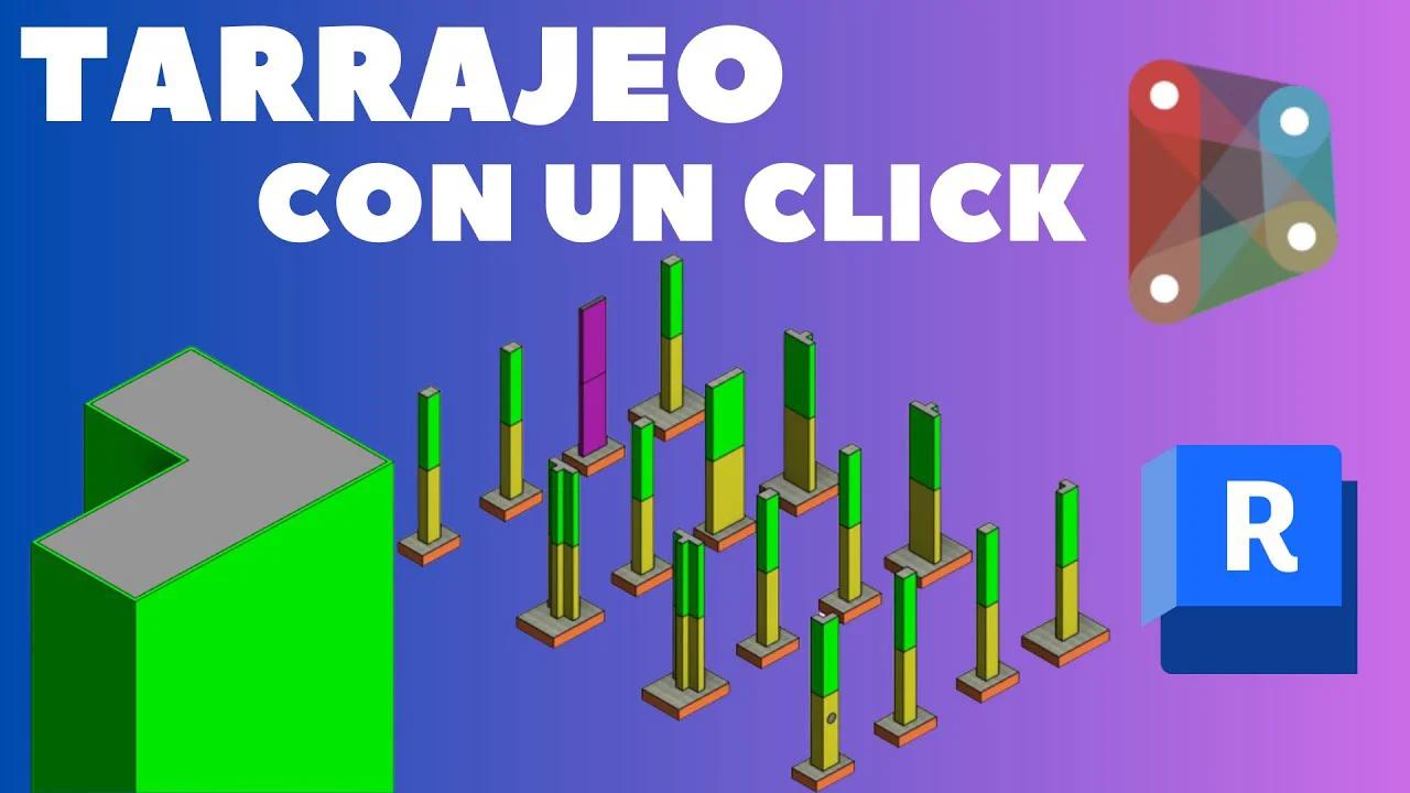 TARRAJEO DE PLACAS, COLUMNAS Y MUROS DESDE UN ARCHIVO VINCULADO 😲🔥