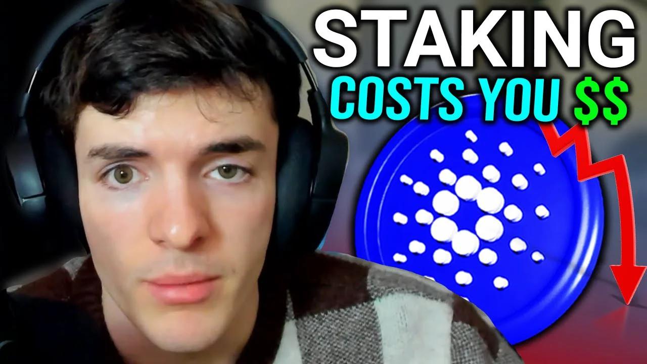 Cardano COST of Staking (Why Staking is not a reward)