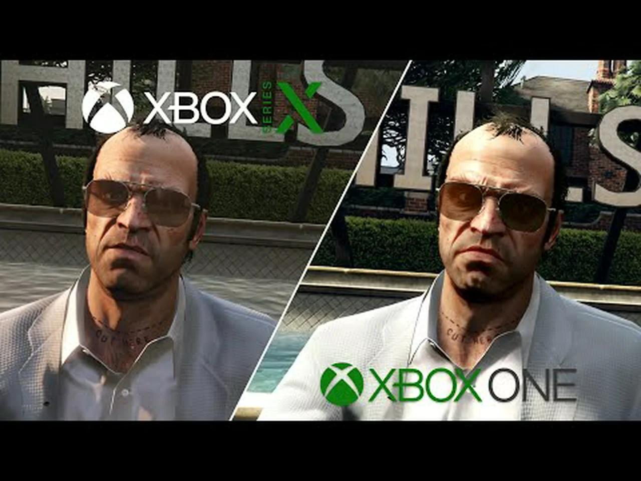 Grand Theft Auto V - Next Gen vs Old Gen Graphics Comparison Gameplay ...