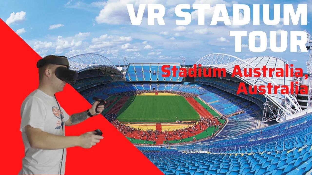 Visiting Stadium Australia in VR! - Sydney (Formally the ANZ Stadium)