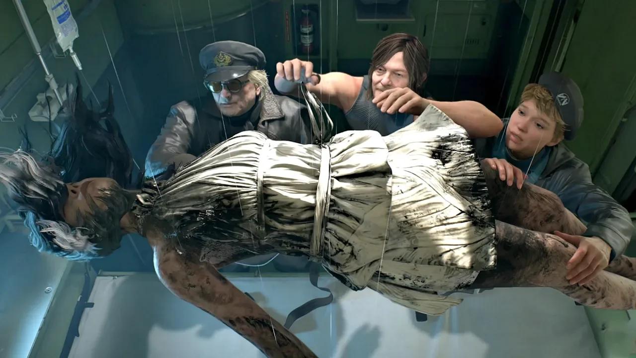 Death Stranding 2 - Tomorrow Shocks Everyone Scene (Meeting Tomorrow ...