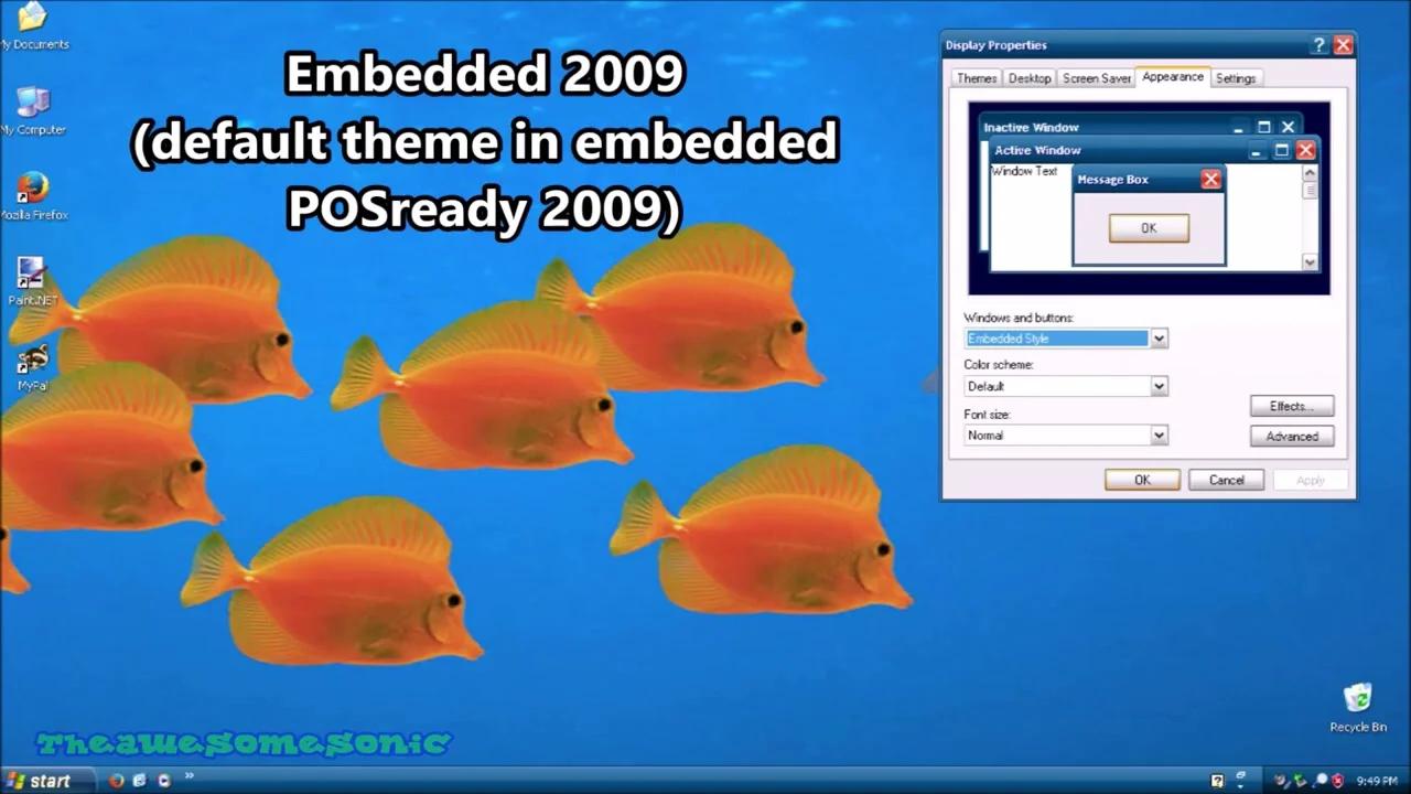 All of the Windows XP GUI themes