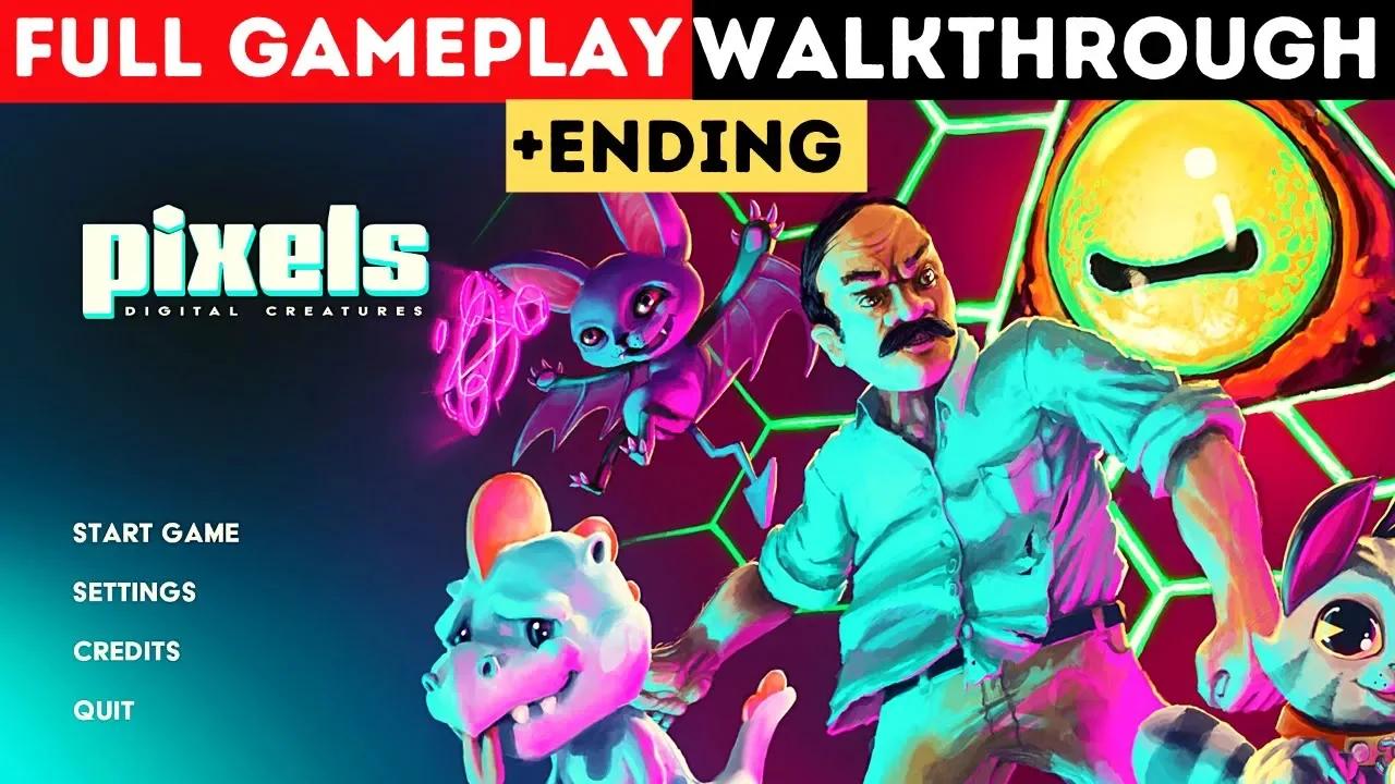 Pixels Digital Creatures - New Monster Taming Game - Full Gameplay Walkthrough + Ending