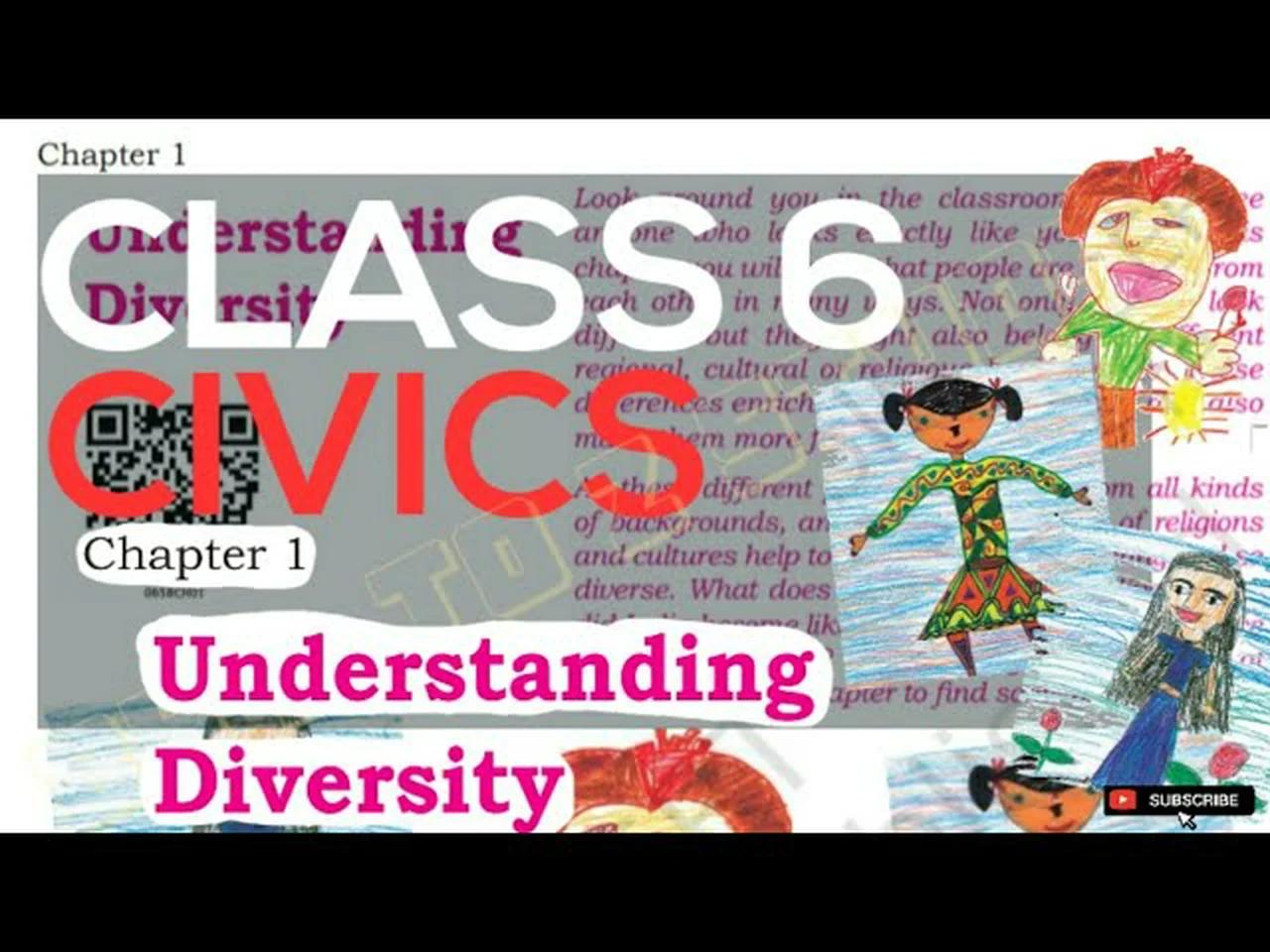 Understanding diversity | Class 6 CIVICS Chapter 1 | Question answer |‎‎‎‎‎‎@ATOZSTUDYZ