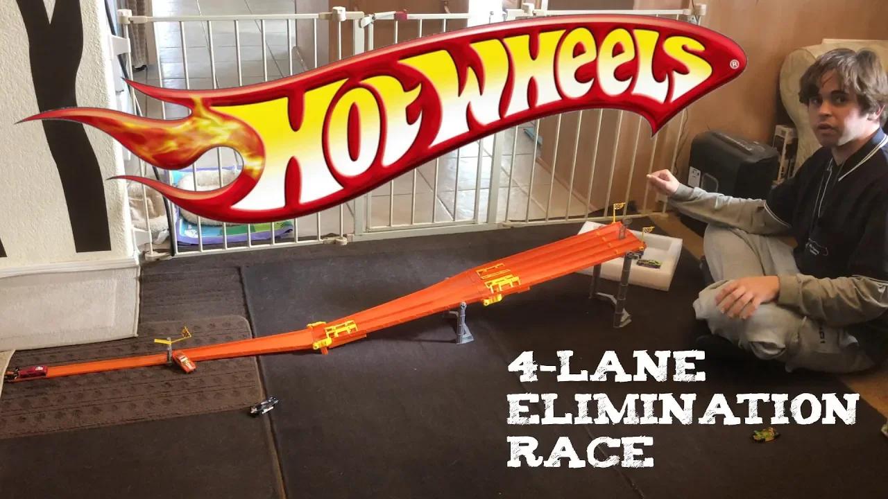 Hot Wheels 4-Lane Elimination Race