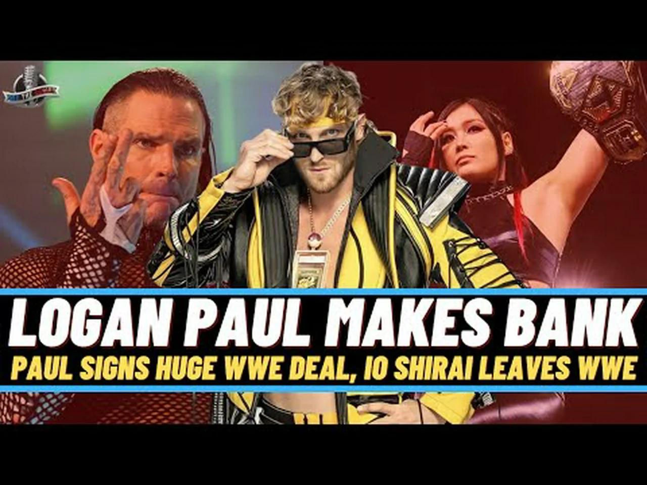 Logan Paul Signs Multi-Year WWE Contract, Io Shirai LEAVING WWE & MORE ... Logan Paul Signs Multi-Year WWE Contract, Io Shirai LEAVING WWE & MORE ...