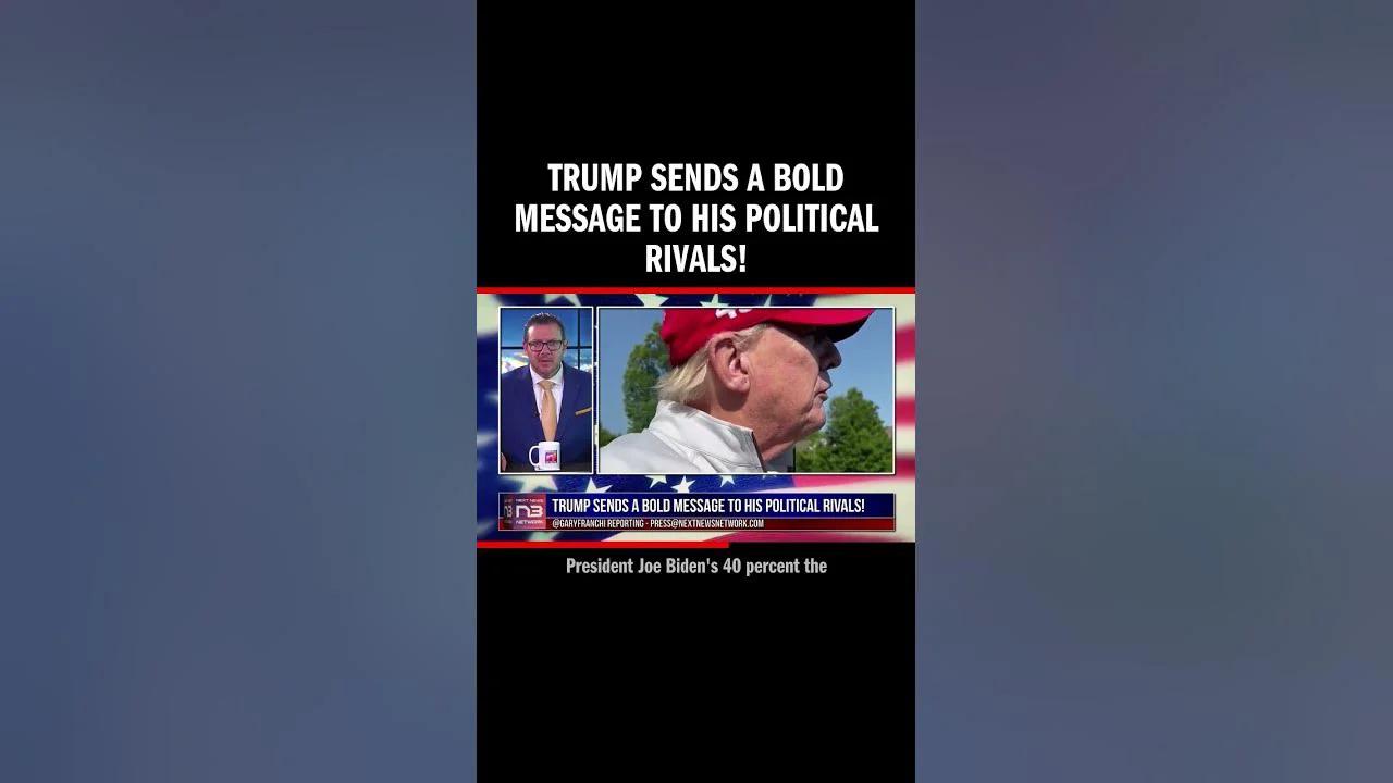 Trump Sends a BOLD Message to His Political Rivals!