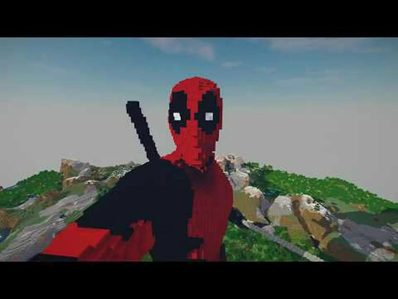 Minecraft Deadpool Build!