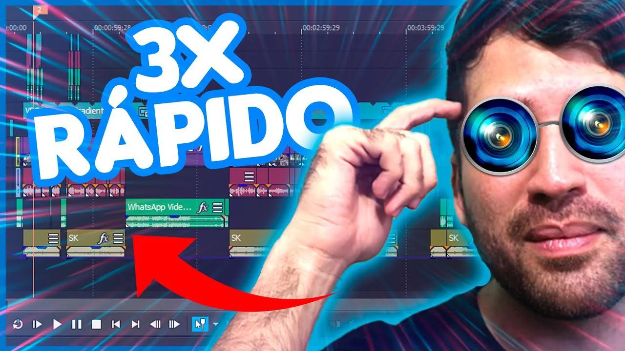 Como Editar Vídeos 3X mais Rápido no Vegas Pro