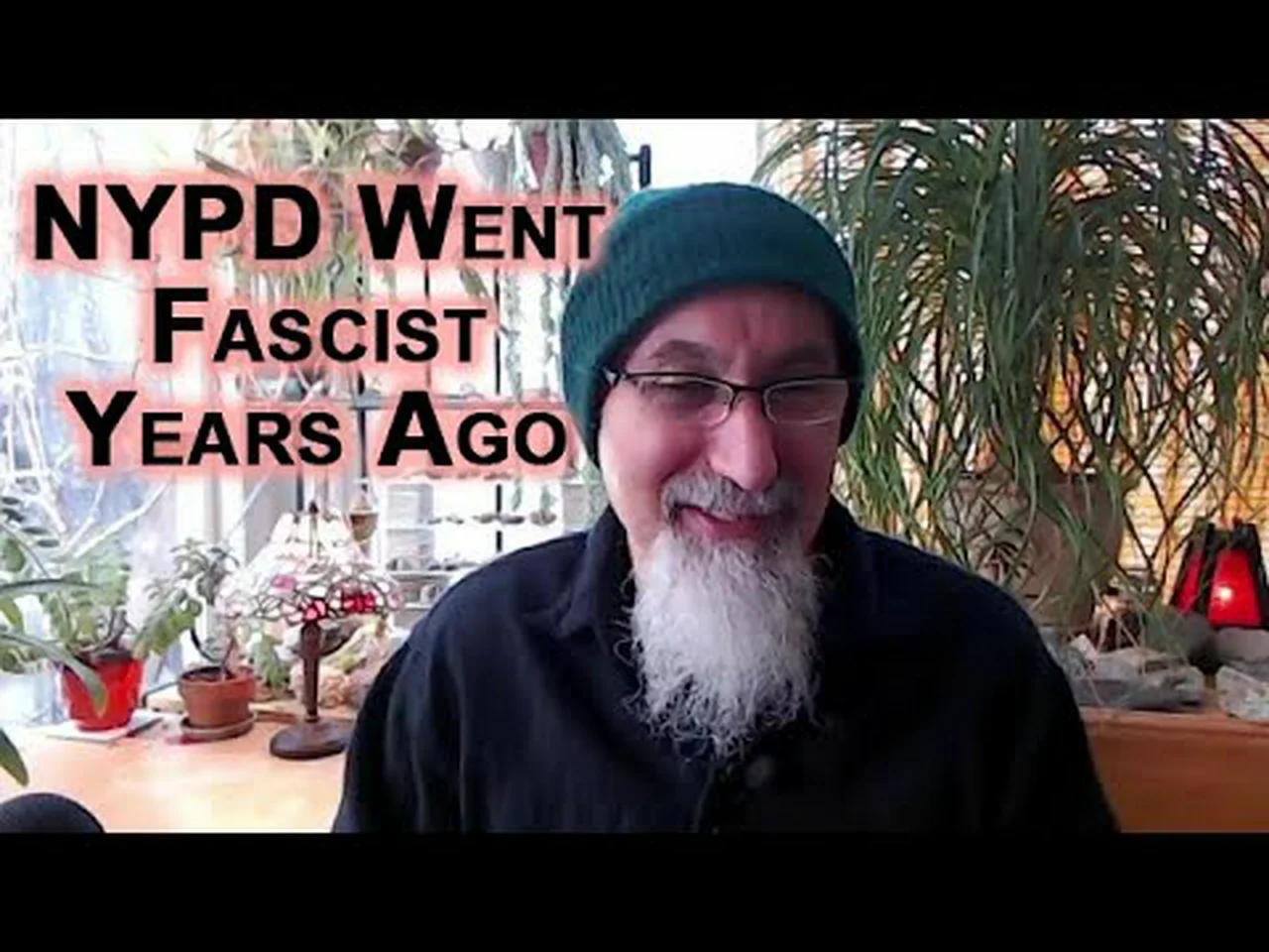 NYPD Went Fascist Years Ago: Niemöller's NYPD Went Fascist Years Ago: Niemöller's
