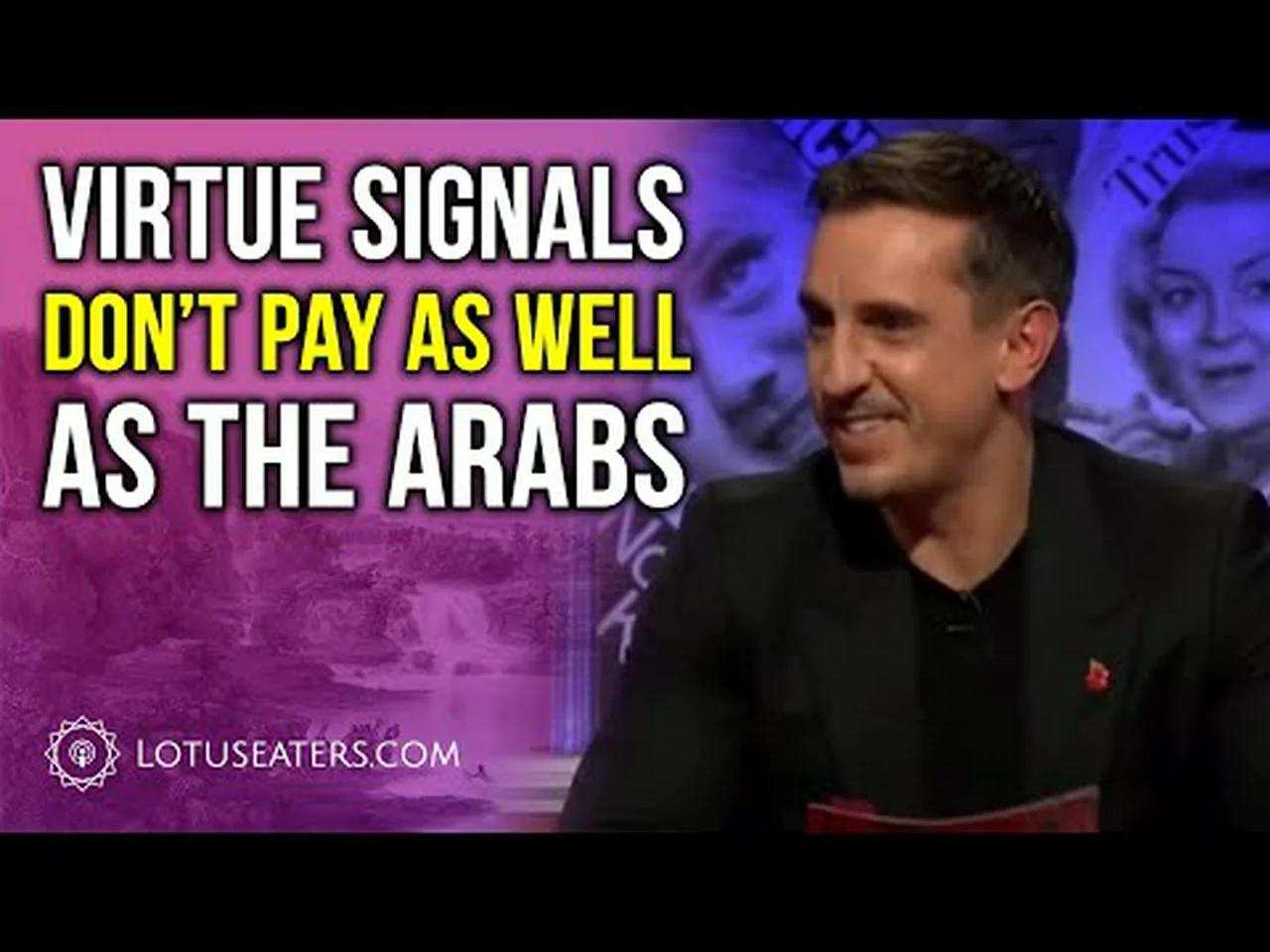 A Momentarily Embarrassed Virtue Signaller